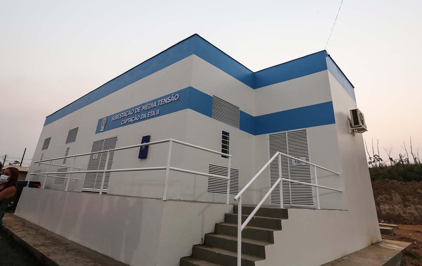 Governo do Acre entrega reconstrução da subestação da ETA II em Rio Branco