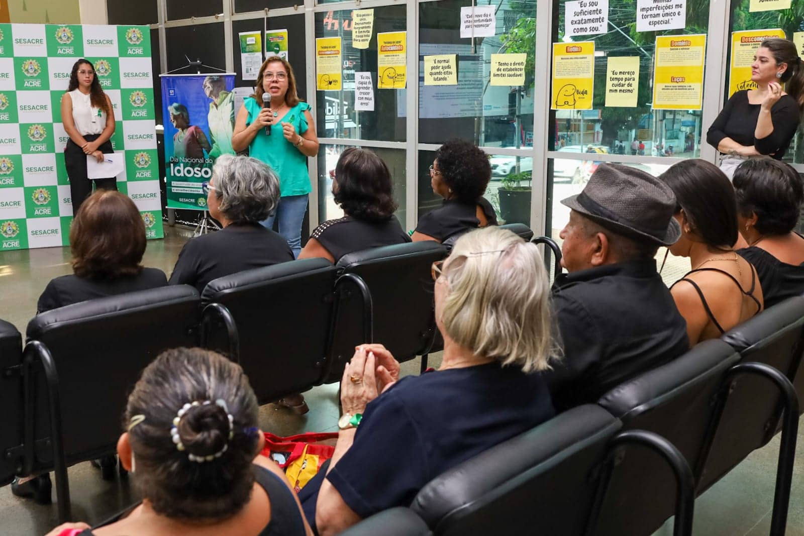 Envelhecimento saudável é tema de palestra para idosos na Secretaria de ...